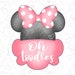 Girl Mouse Plaque - Etsy