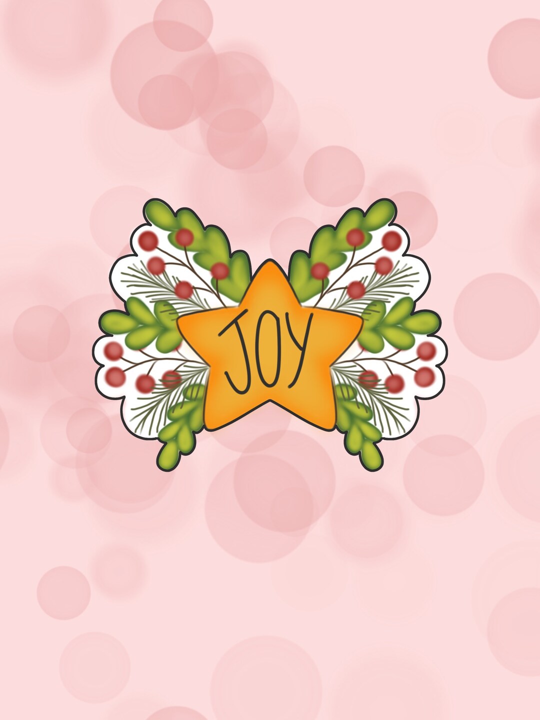 Floral Joy Cookie Cutter - Etsy