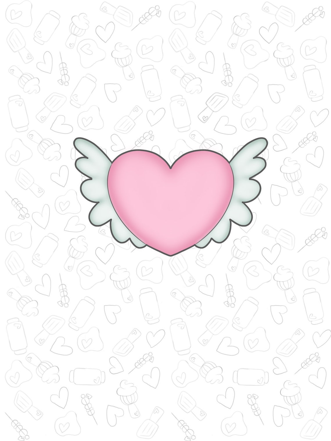 2021 Flying Heart - Etsy