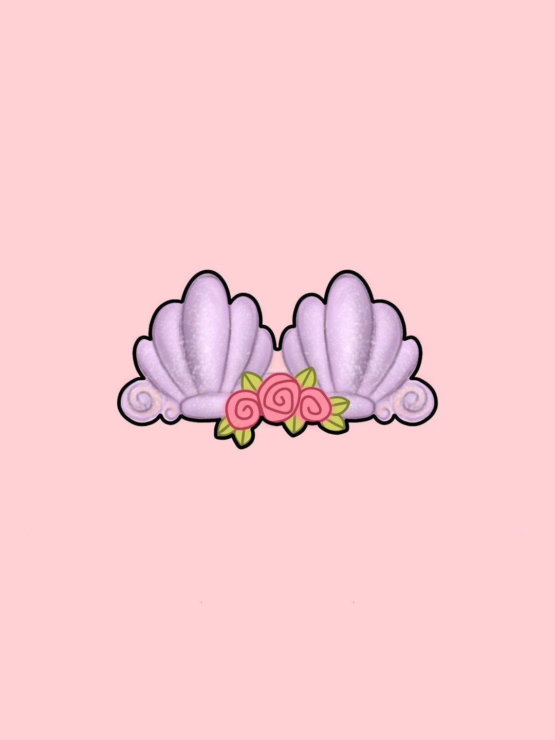 Floral Shell Bra Cookie Cutter - Etsy