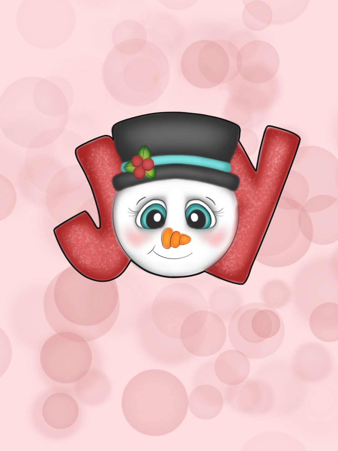 Snowman Joy Plaque Cookie Cutter - Etsy