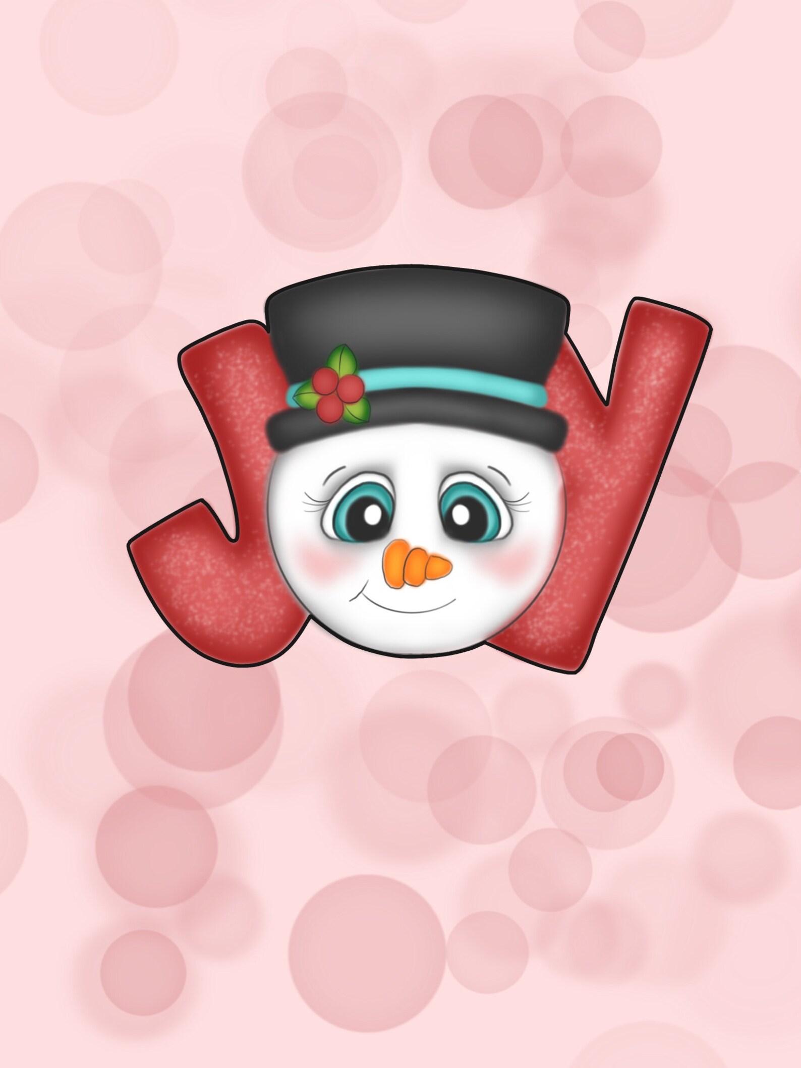 Snowman Joy Plaque Cookie Cutter | Etsy