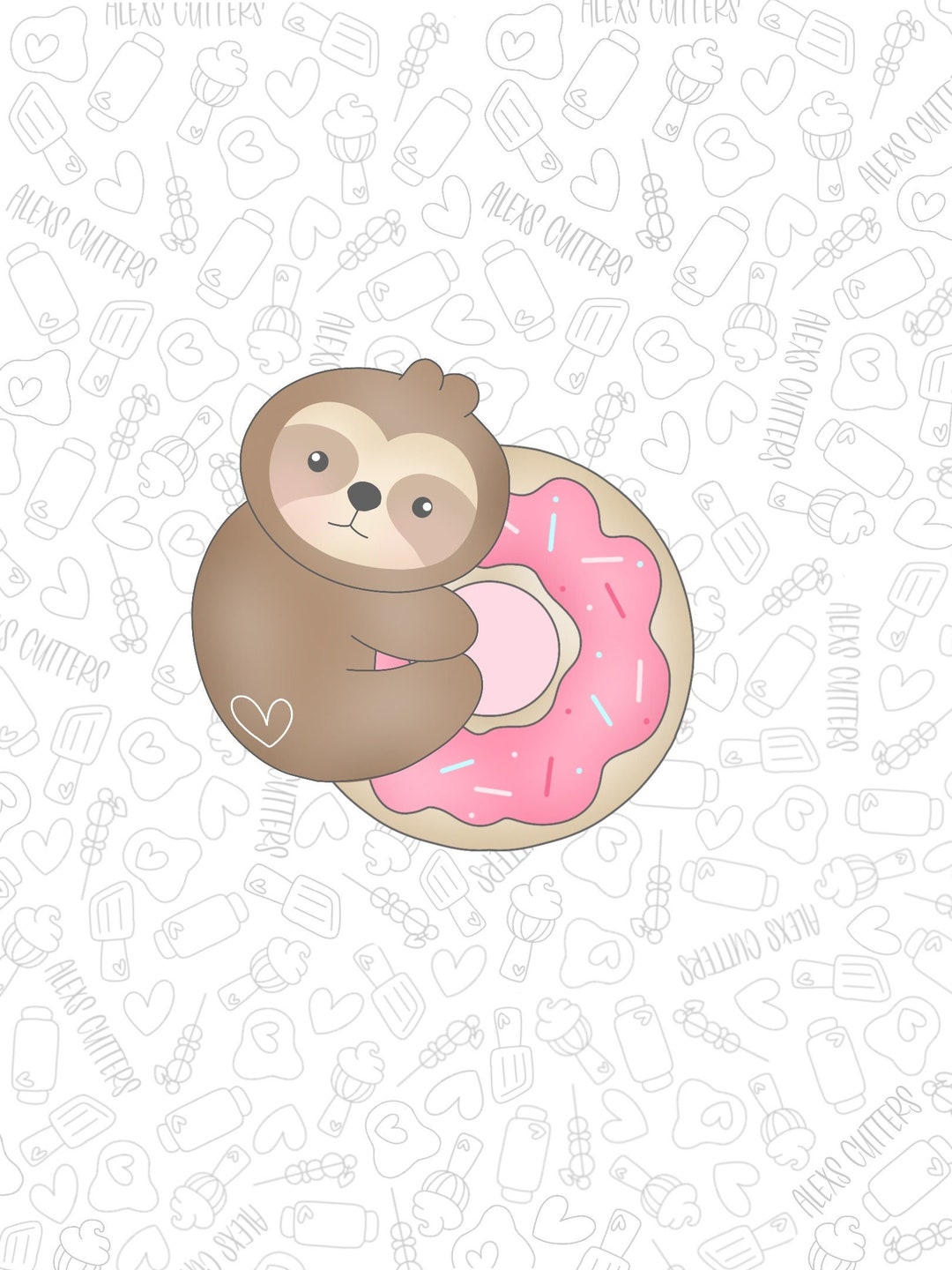 Donut Sloth 2022 - Etsy