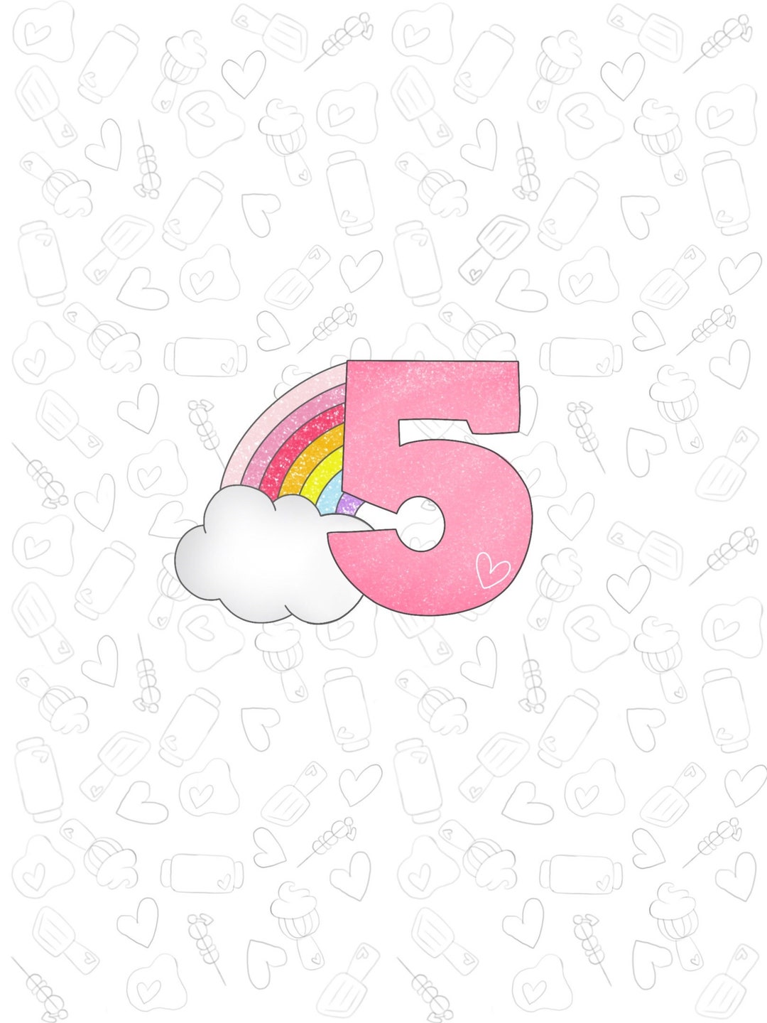 Rainbow 5 - Etsy