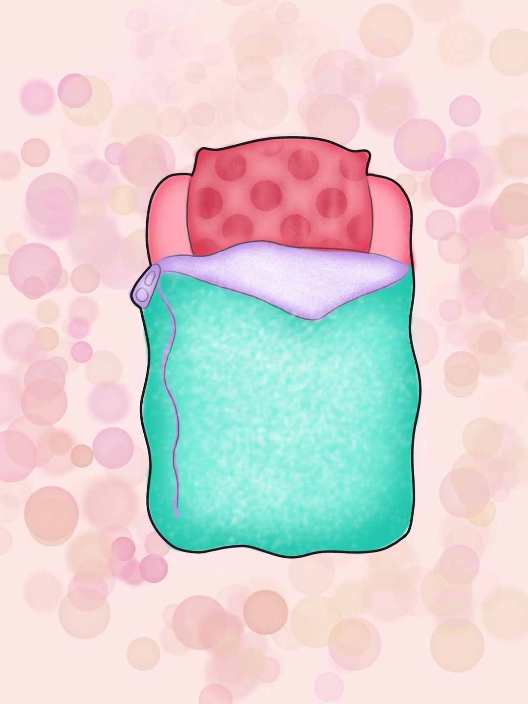 Cute Sleeping Bag - Etsy