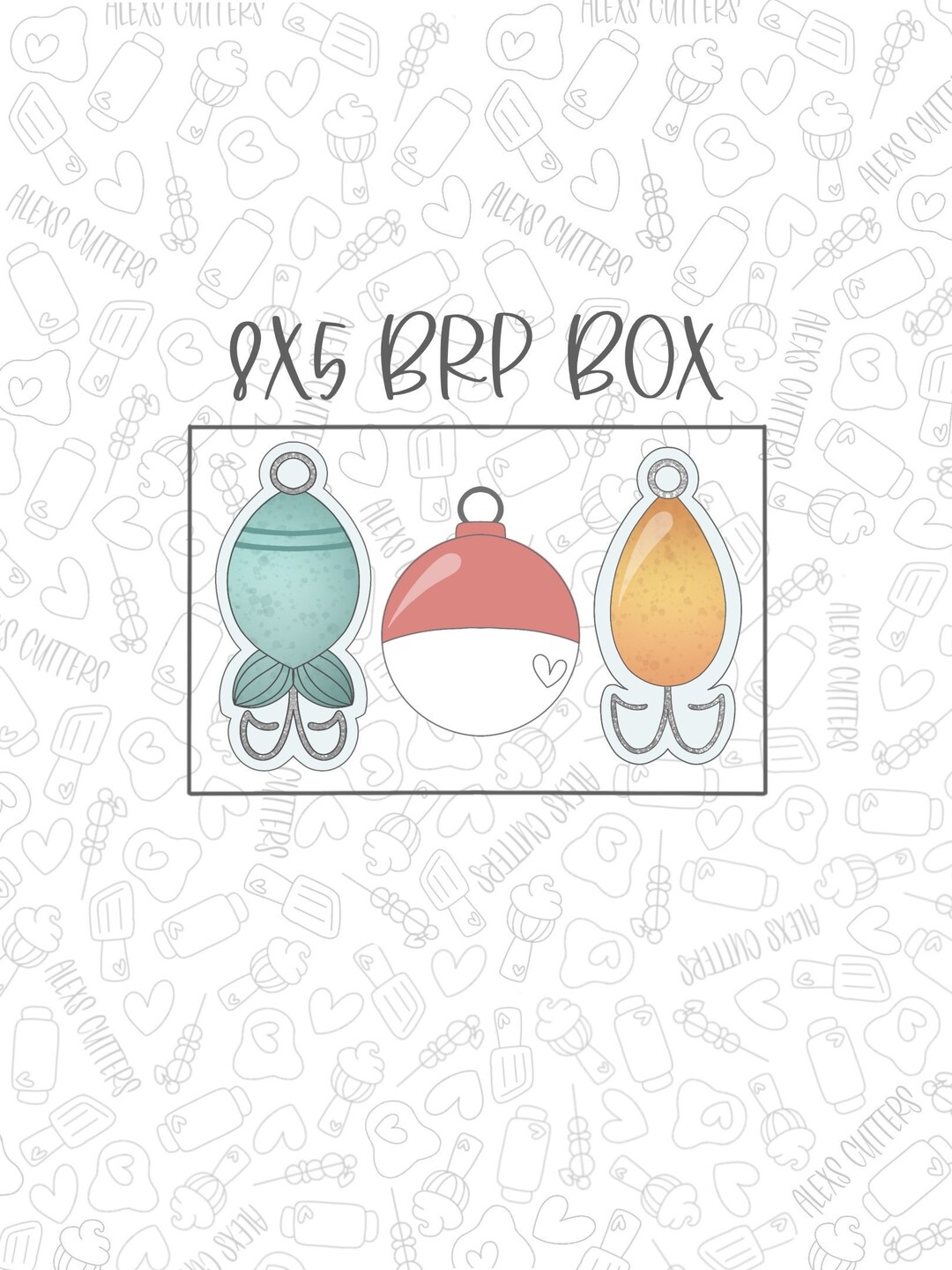 Fishing Bobbers Collection 8x5 BRP - Etsy