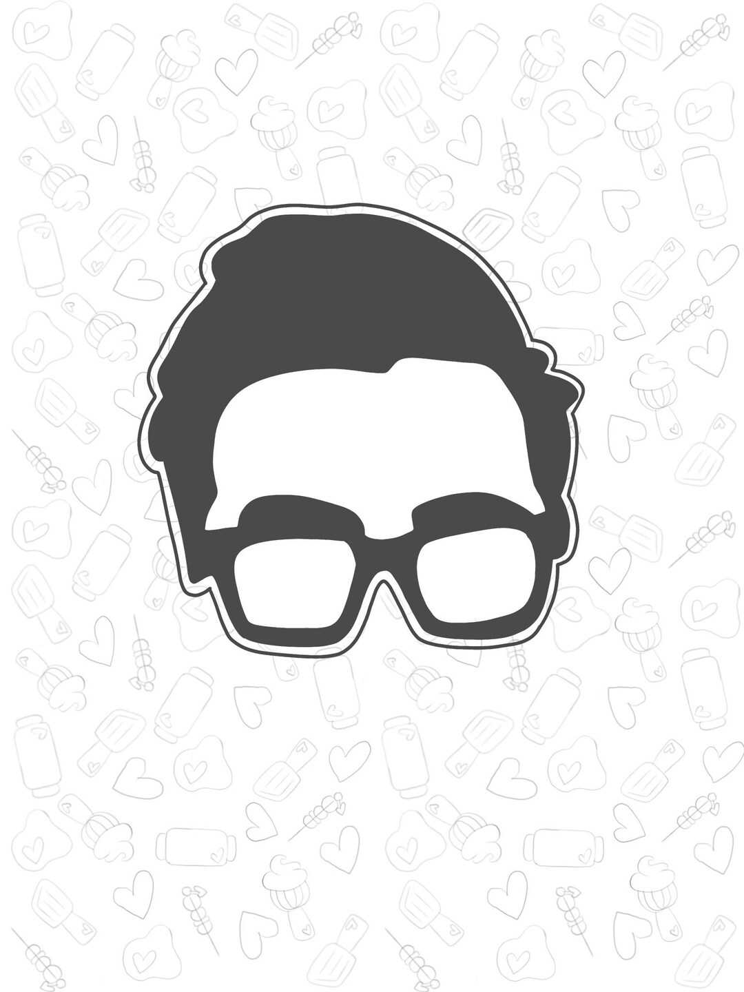 David Glasses Head - Etsy