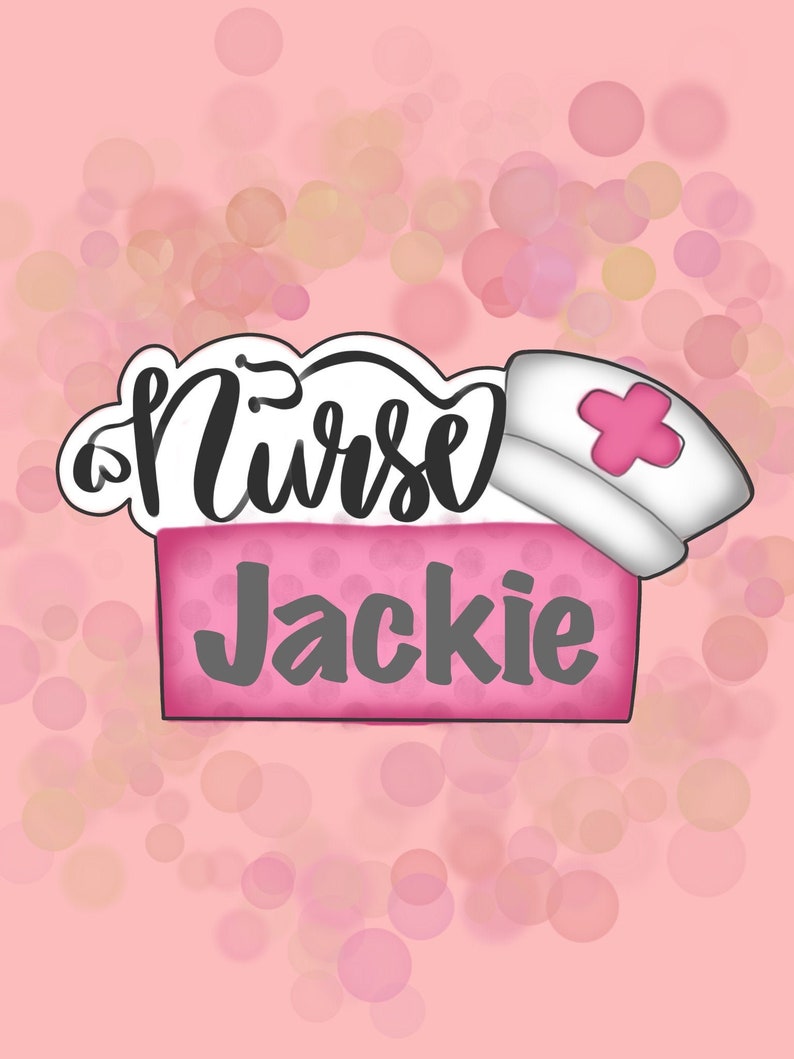 Enfermera Nombre Placa Cortador a Galletas | Etsy