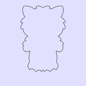 Chubby Werewolf Cookie Cutter - Etsy