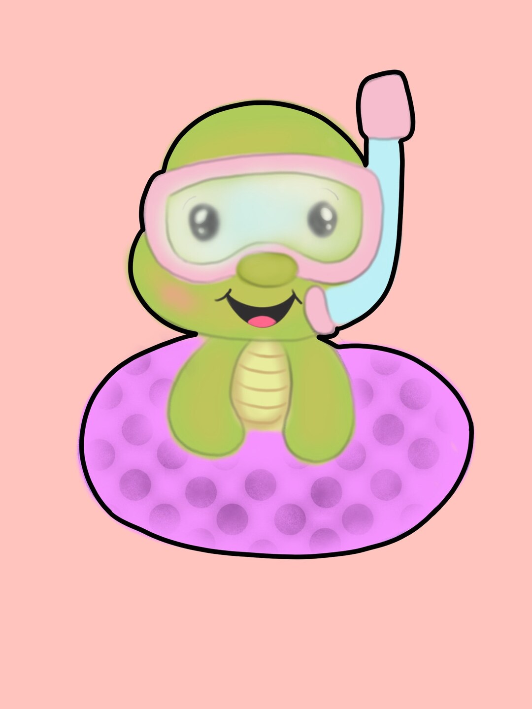 Cute Sidney Turtle Cookie Cutter, Summer Cutter - Etsy