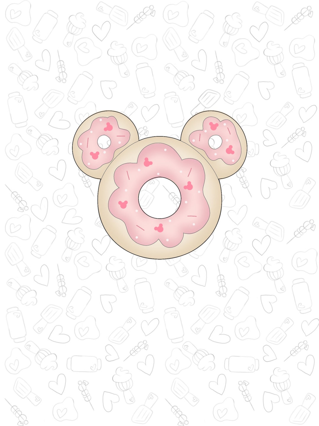 Mouse Donut - Etsy