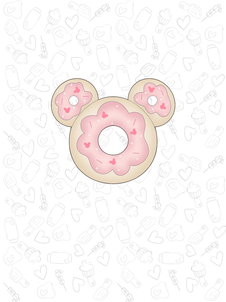 Mouse Donut - Etsy