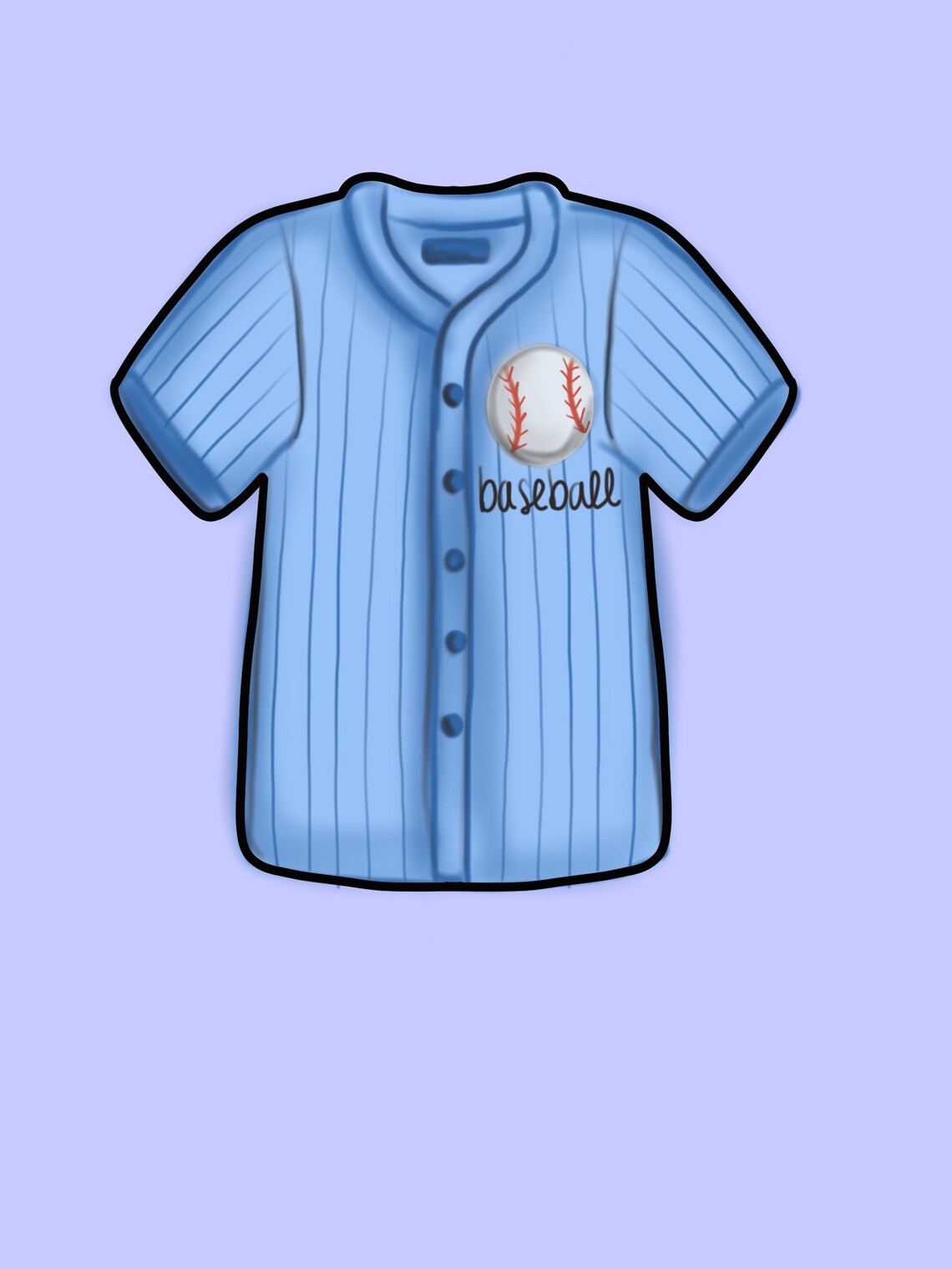Baseball Cutter Cute Baseball Jersey Shirt Cookie Cutter - Etsy