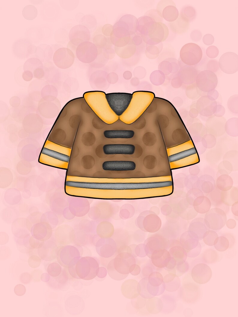 Fireman Jacket Cookie Cutter - Etsy