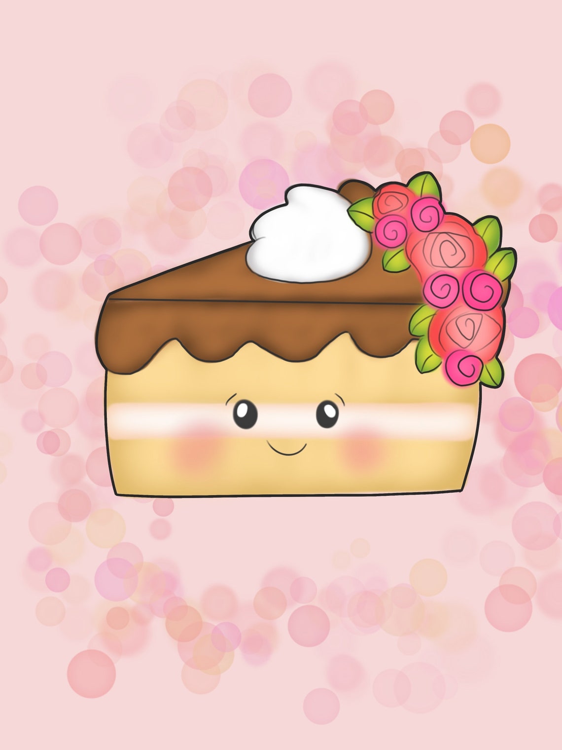 Floral Cake Slice Cookie Cutter - Etsy