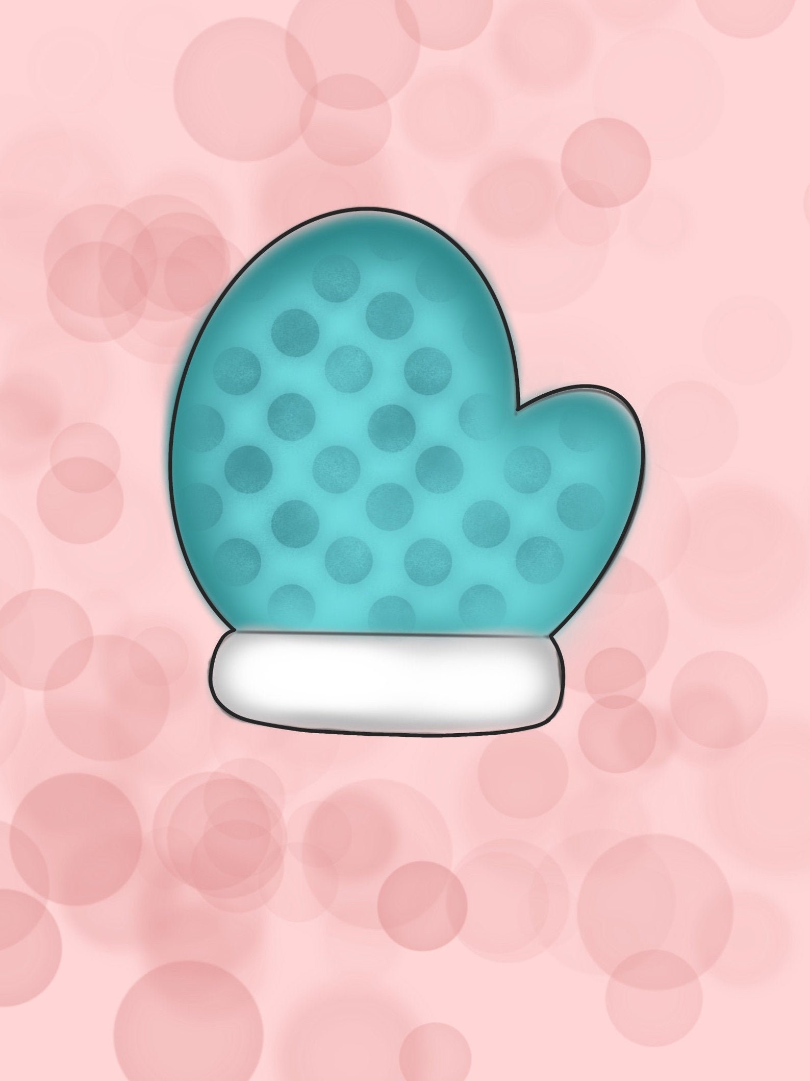 Mitten Cookie Cutter - Etsy