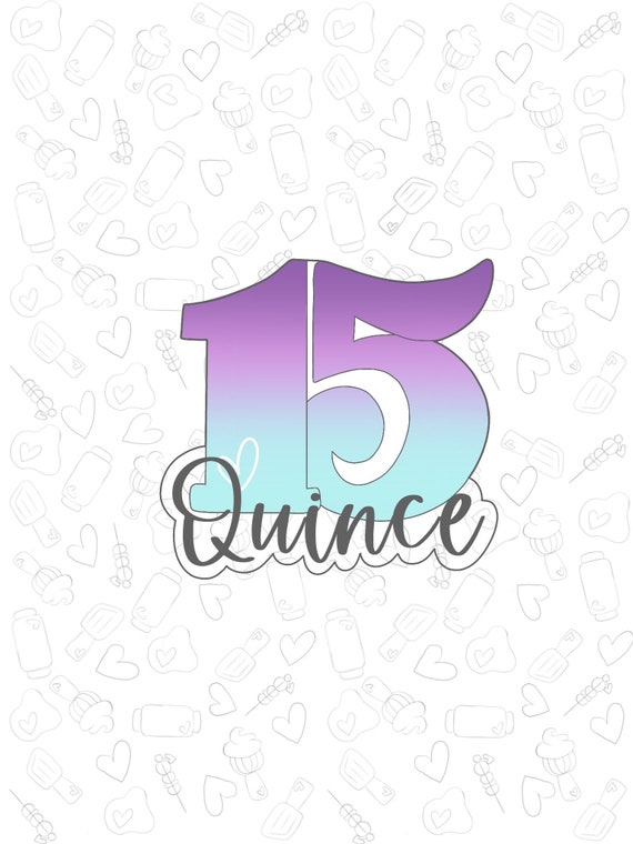 Quince Font Number - Etsy