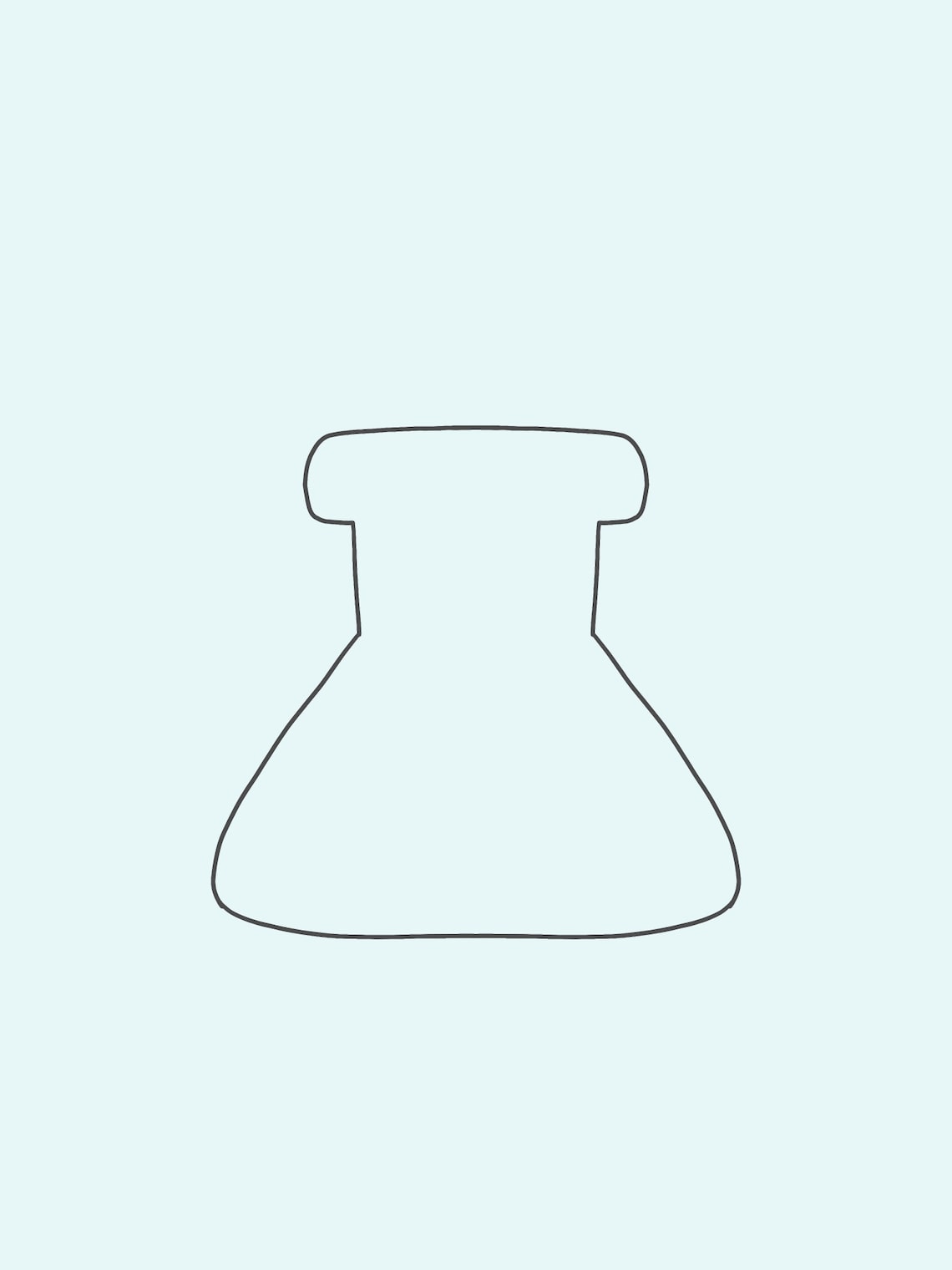 Triangle Beaker Cookie Cutter | Etsy