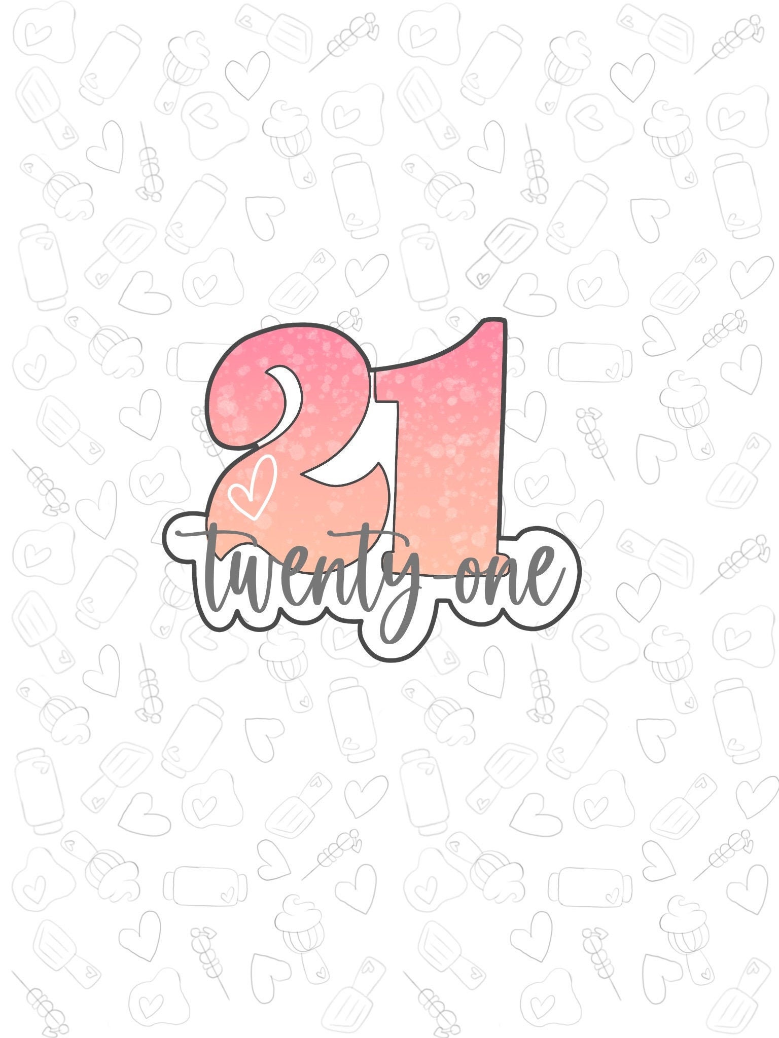 Lettered 21 - Etsy