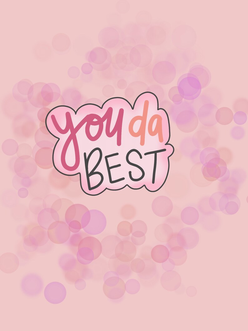 You Da Best Word Plaque Cookie Cutter - Etsy