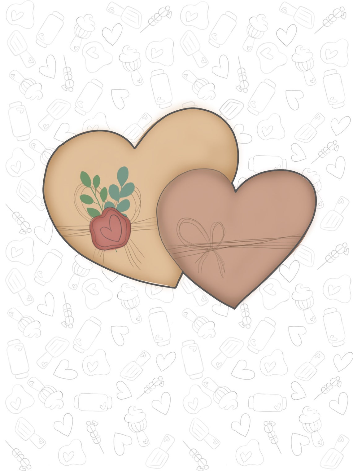 Heart Package - Etsy