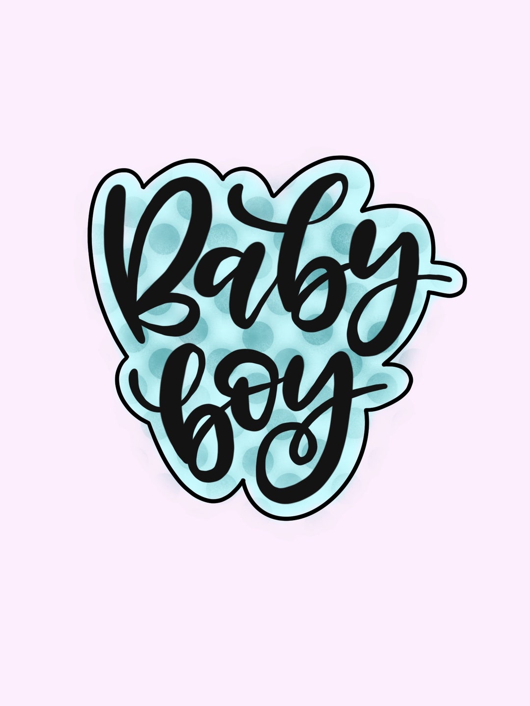Baby Boy Cookie Cutter - Etsy