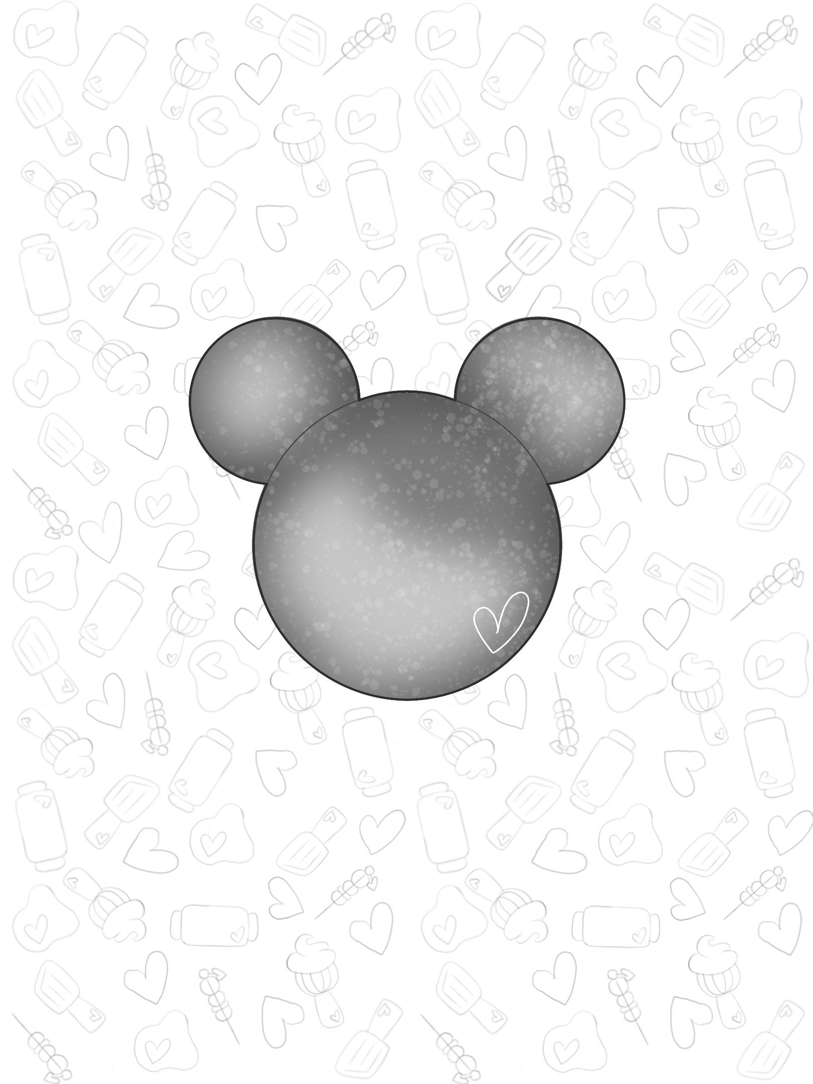 Mouse Silhouette - Etsy