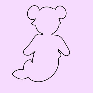 Emily Mermaid Cookie Cutter - Etsy