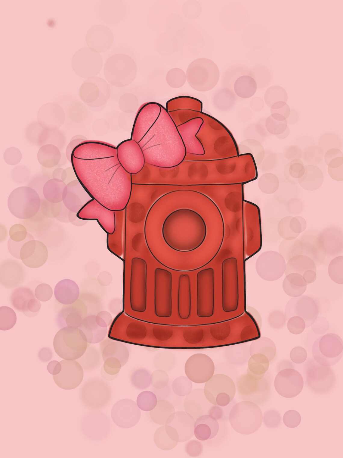 Girly Fire Hydrant Cookie Cutter - Etsy