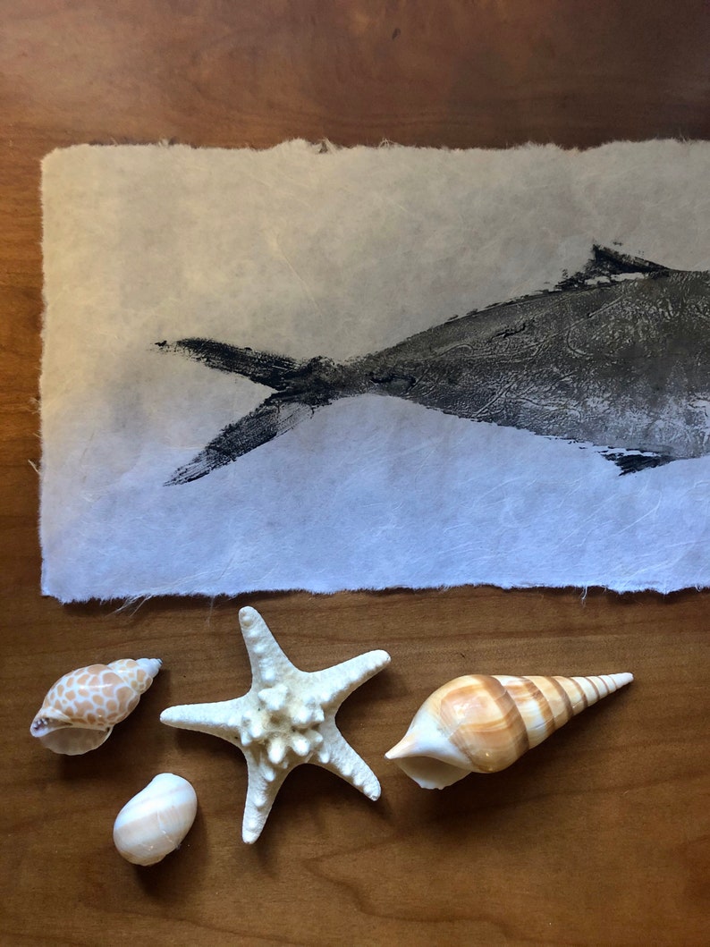 Lai Leatherback Gyotaku Original Life Sized Fish Print Maui Hawaii - Etsy