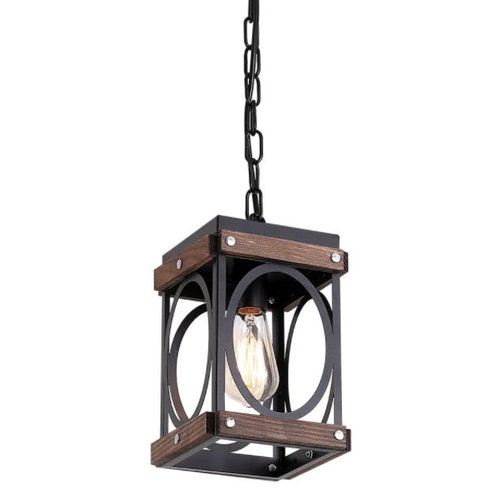 Rustic Light Fixture Hanging Light Rustic Lighting - Etsy