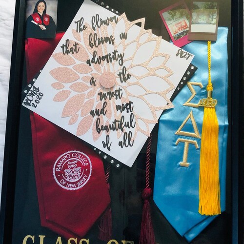 Graduation Shadow Box High School Graduate College - Etsy