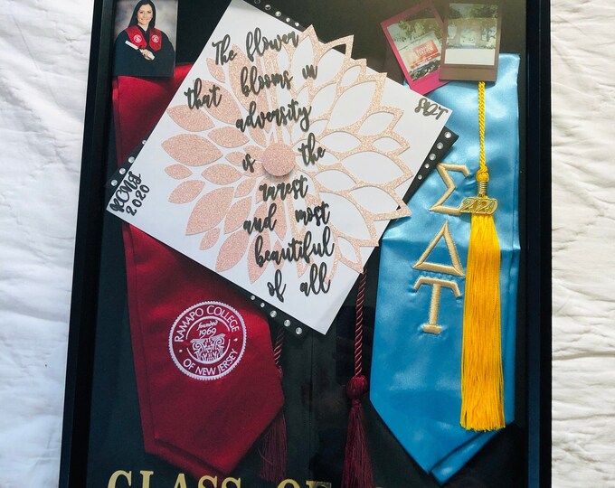 Graduation Shadow Box High School Graduate College Graduate Memory Box ...