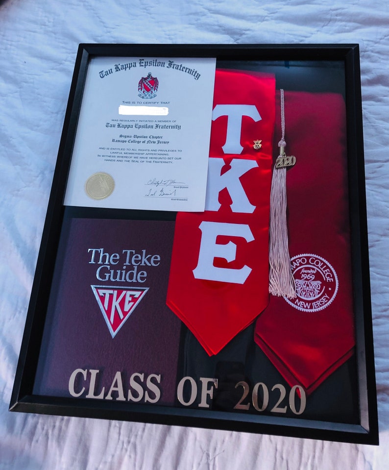 Graduation Shadow Box High School Graduate College - Etsy