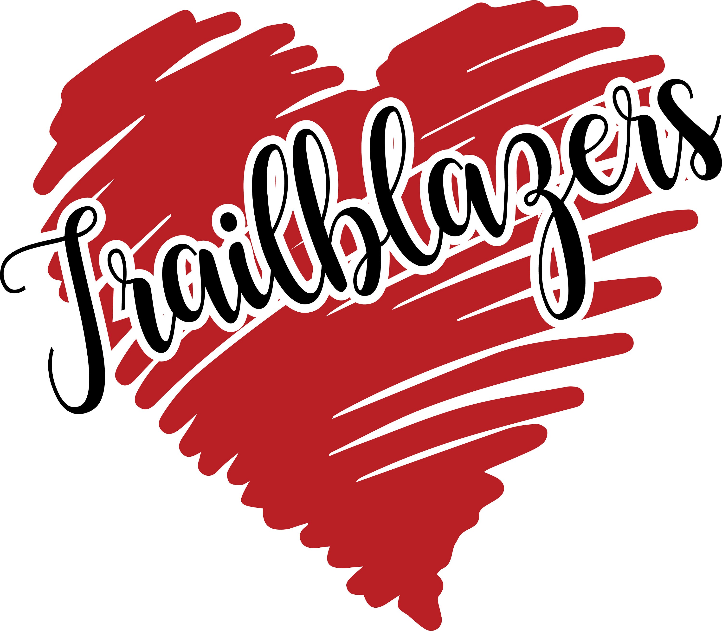 Trailblazers SVG High School Mascot School Spirit | Etsy