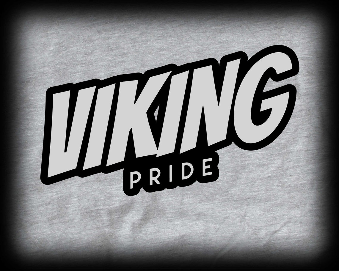 Vikings SVG Viking pride High School Mascot School Spirit | Etsy