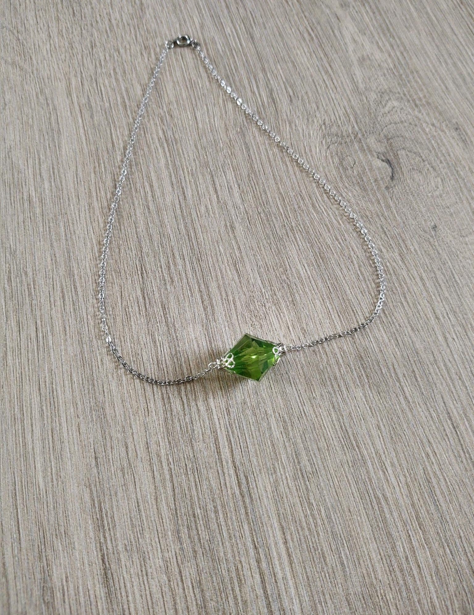 Lana Lang Necklace Kryptonite Comic-con Superman - Etsy