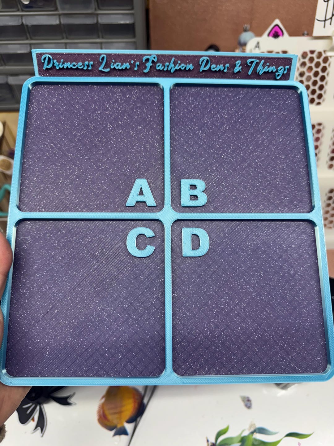 Live Claims Sales Tray Abcd/claim Board 3D Printed - Etsy