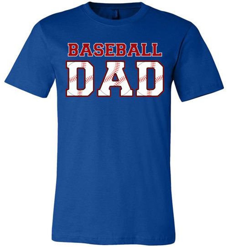 Baseball Dad T-shirt - Etsy
