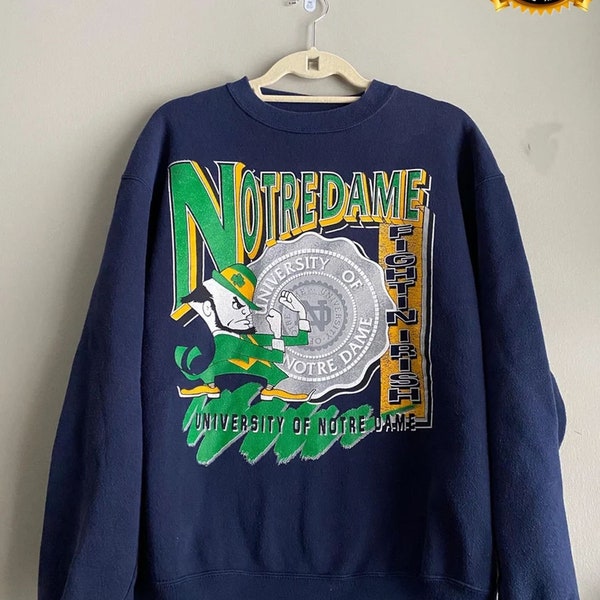Notre Dame Logo - Etsy