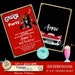 Grease Birthday Invitation Party Invitation Retro Printable - Etsy