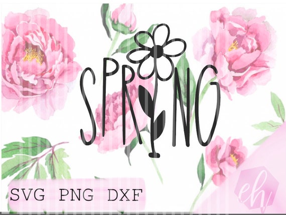 Spring CUTE SVG PNG Cut File for Cricut Silhouette Cameo | Etsy