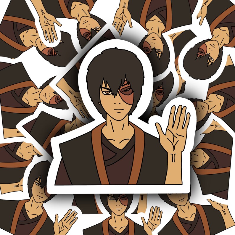 Hello Zuko Here. Zuko Sticker | Etsy Hello Zuko Here. Zuko Sticker | Etsy