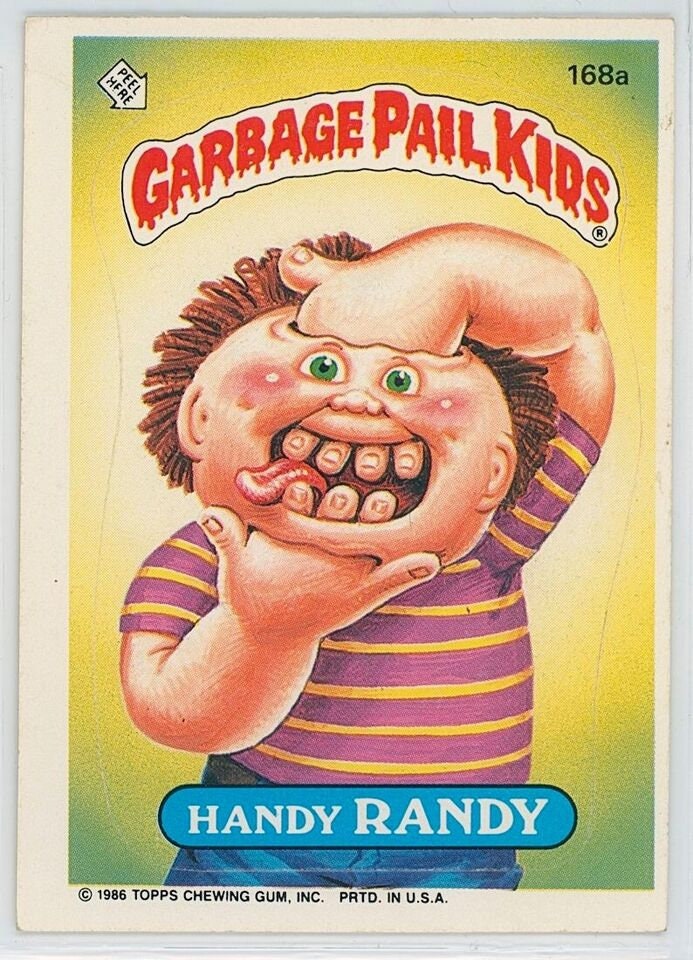 Garbage Pail Kids Figure Sculpture Jordan Nuts Custom Gpk Figure , Art ...