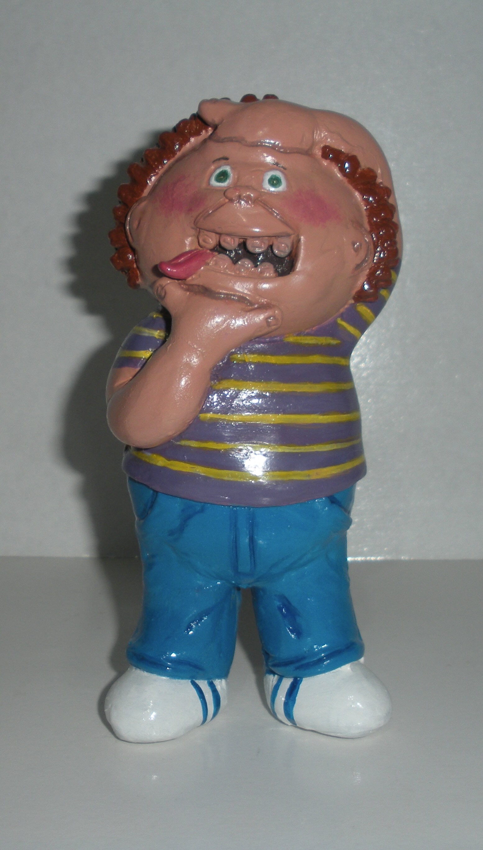 Garbage Pail Kids Figure Sculpture Jordan Nuts Custom Gpk Figure , Art ...