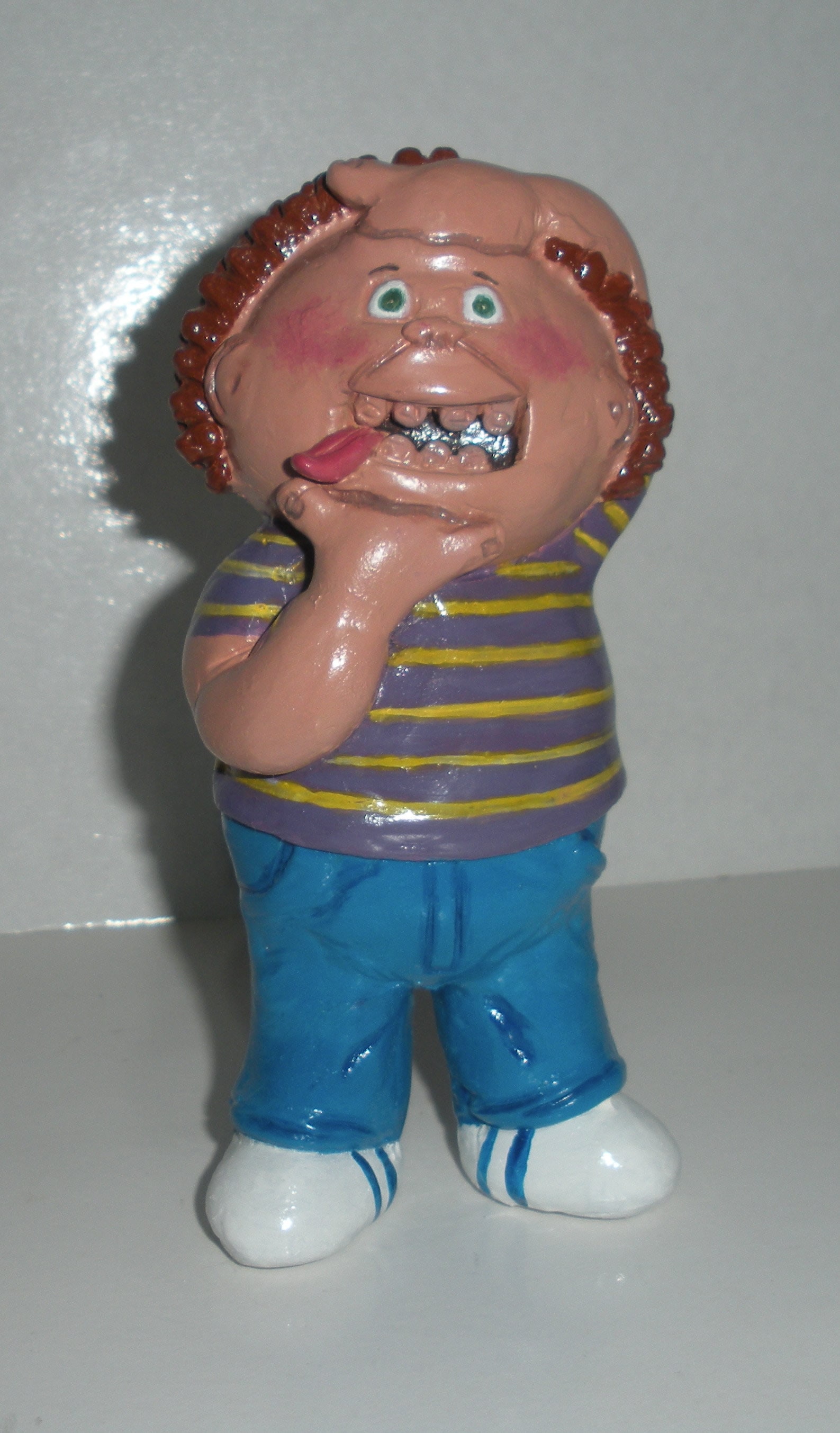 Garbage Pail Kids Figure Sculpture Jordan Nuts Custom Gpk Figure , Art ...
