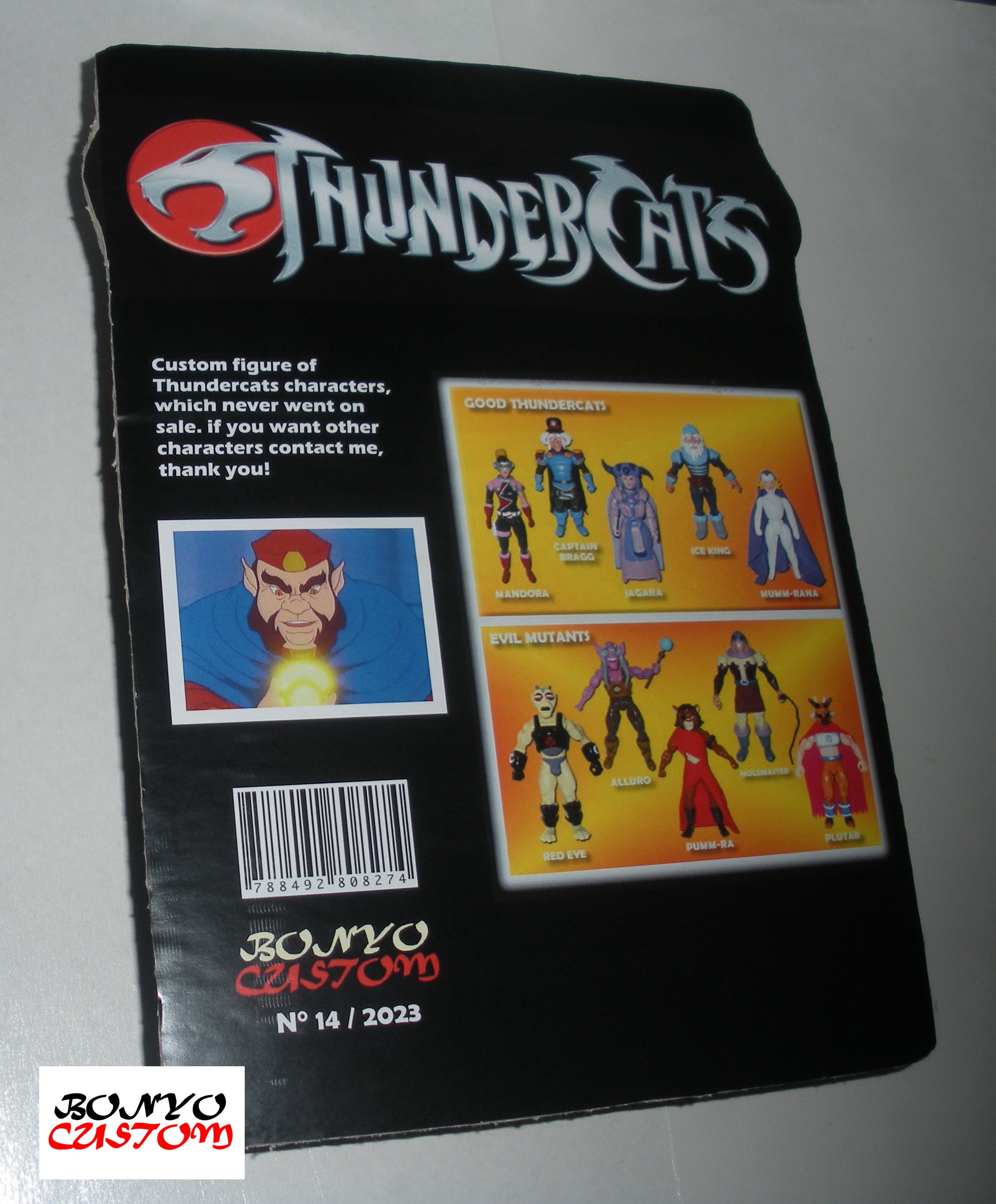 Thundercats Figure Baron Tass Custom Moc Mumm Ra , Stinger , Driller ...