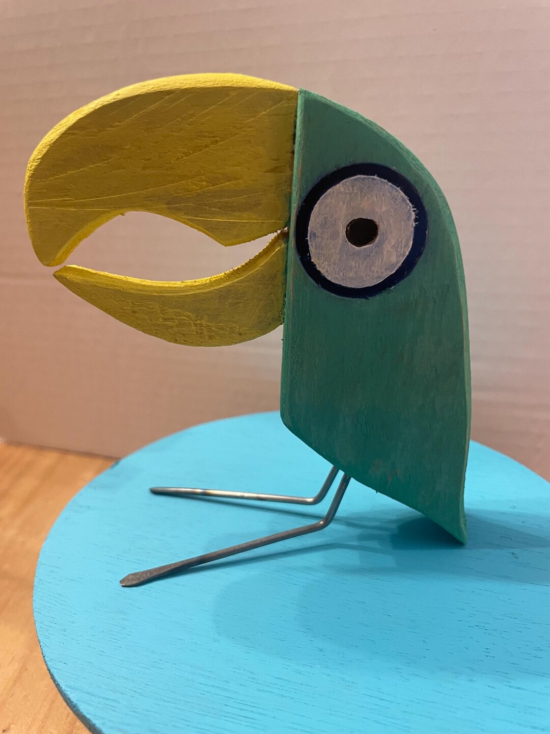 Wooden Tiki Bird - Etsy