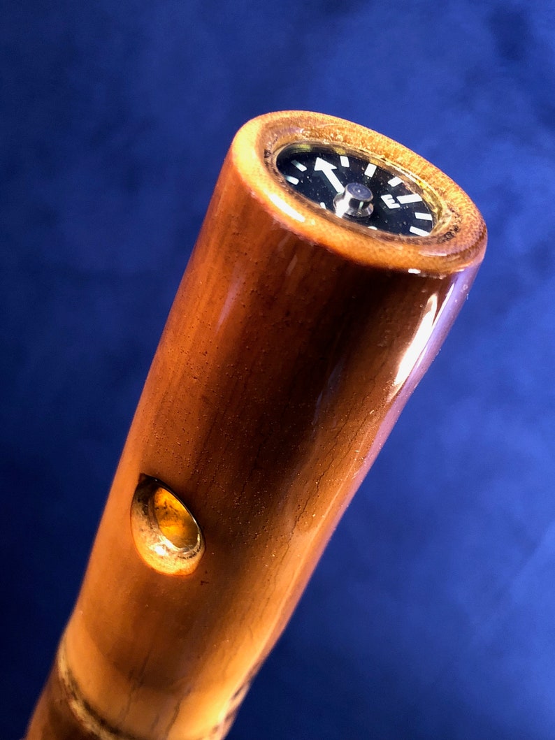 Iron Bamboo Hiking Staff Hand Made - Etsy