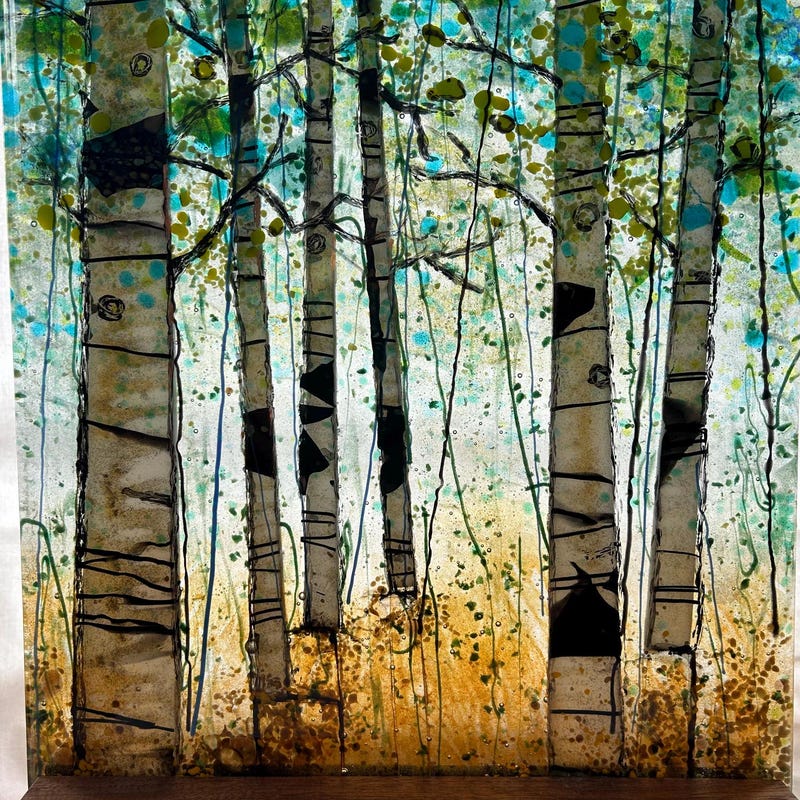 Aspen Tree Glass - Etsy